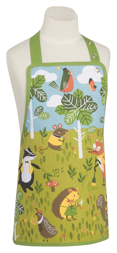 Child's Animals in the Forest Apron – Wild Cotton Linens