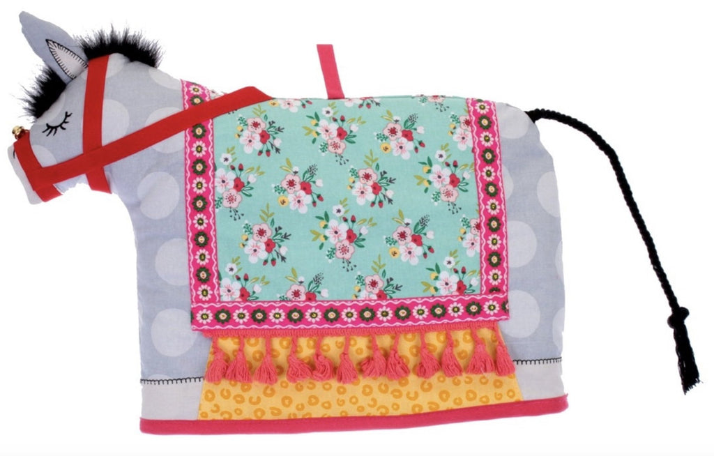 Seaside Donkey Tea Cozy – Wild Cotton Linens