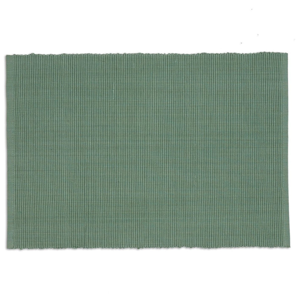 Sage Green Ribbed Placemat – Wild Cotton Linens