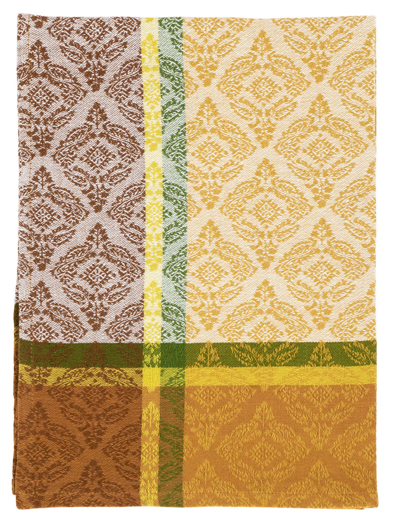 Seneca Brown Jacquard Dish Towel – Wild Cotton Linens